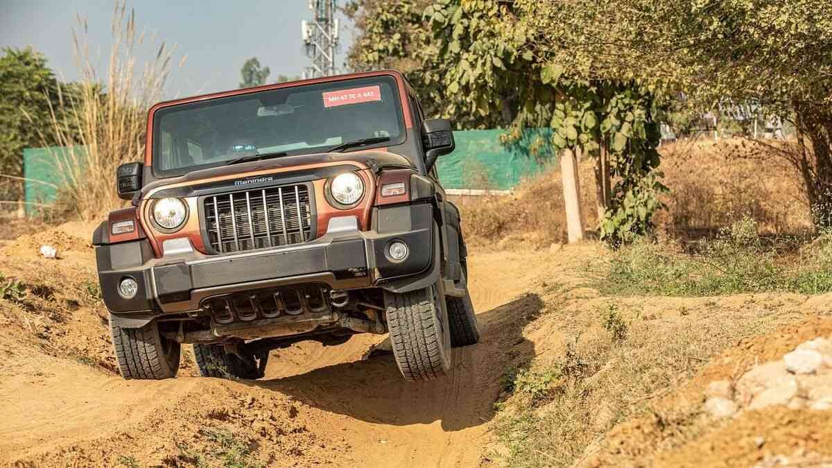 How does the Mahindra Thar 4×4 work?