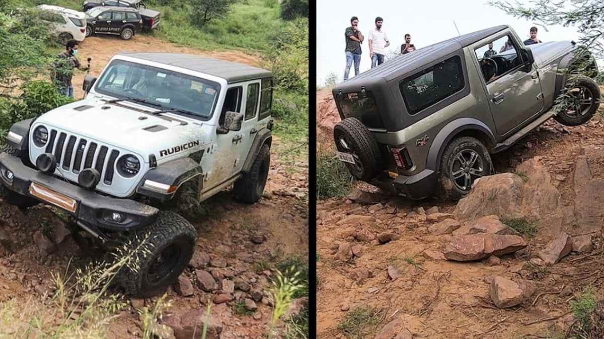 Mahindra Thar vs Jeep Wrangler: Detailed Comparison - Spinny