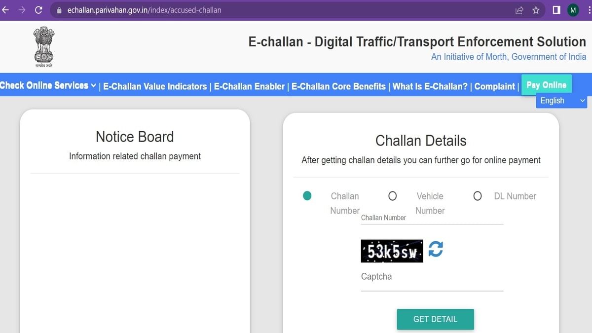 How to Pay E-Challan in Chennai: Check Status & Pay Challan Fees Online