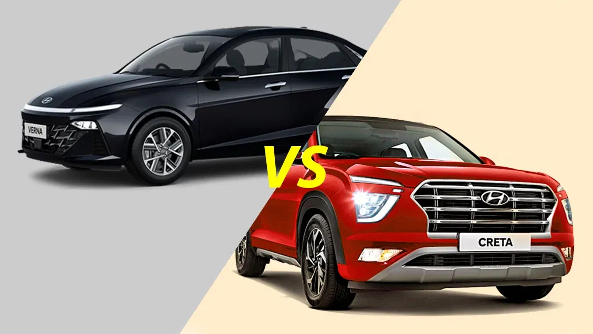 Comparison: Hyundai Verna vs Hyundai Creta
