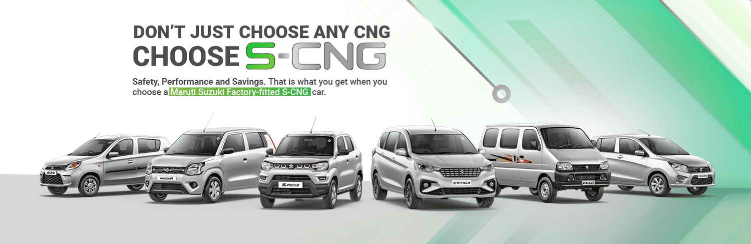 Maruti Suzuki CNG Cars in India